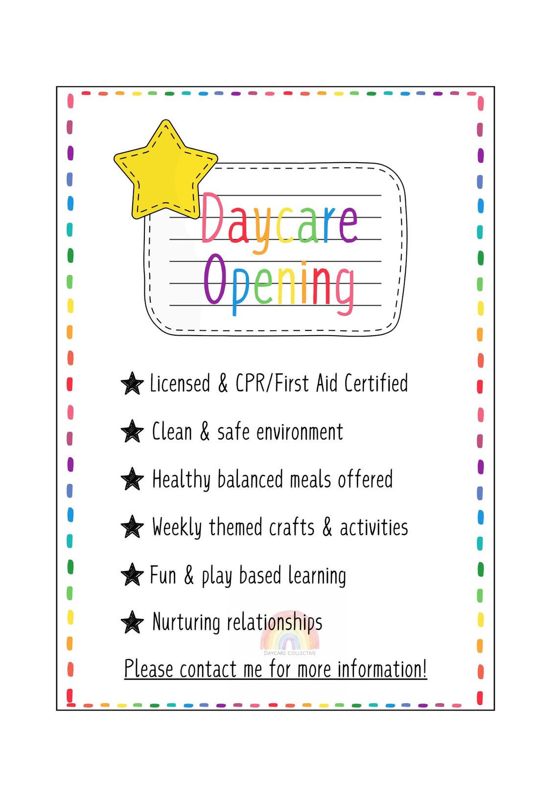 Daycare Marketing Interview Bundle, Ad, Parent Questionnaire, Childcare ...
