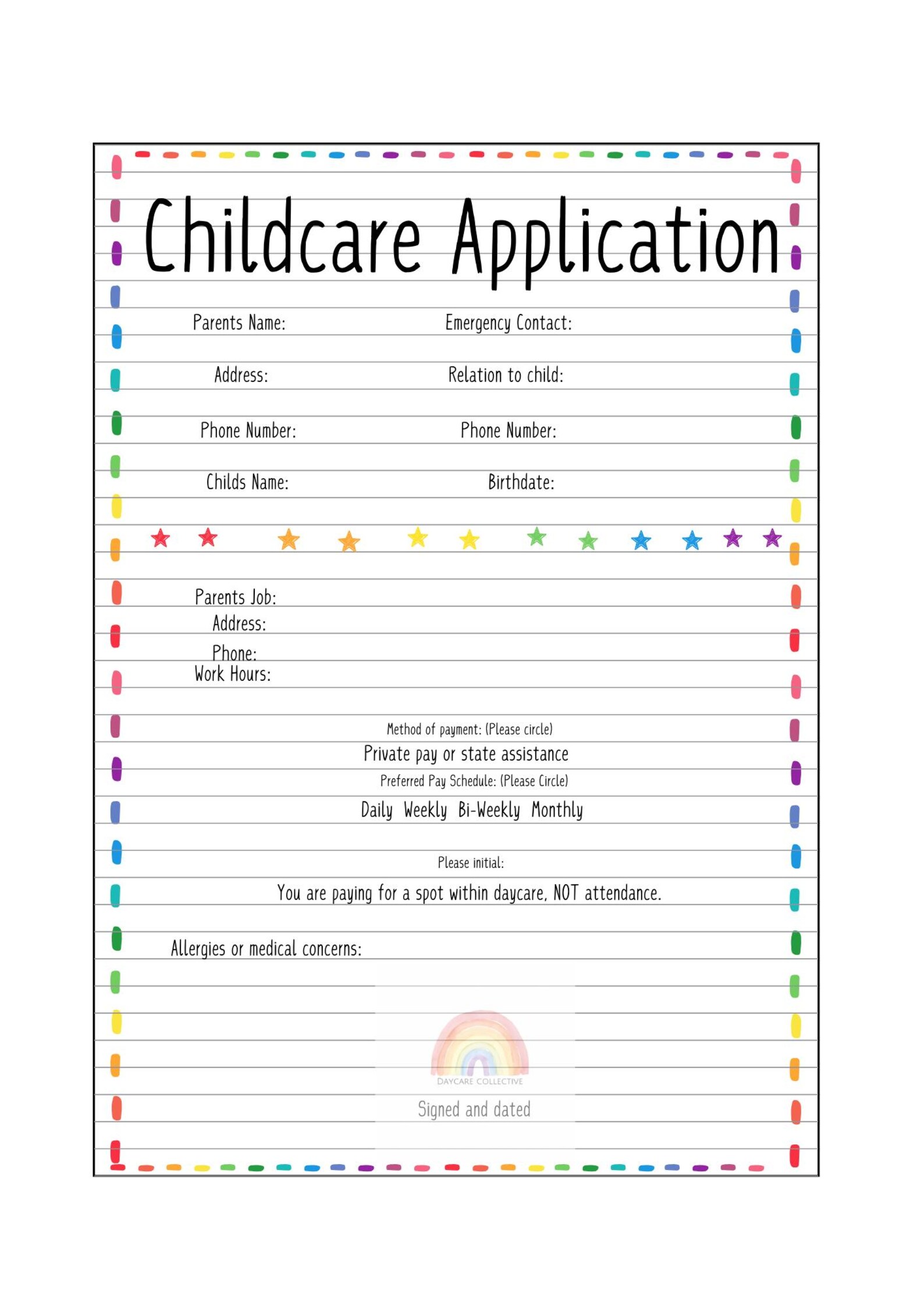 Daycare Marketing Interview Bundle, Ad, Parent Questionnaire, Childcare ...