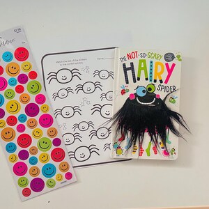 Halloween Theme Spider Sticker Activity for Toddlers and Kids, Sorting ...