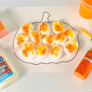 Pumpkin, Arts and Crafts for Kids, Fall, Halloween Printable, Daycare ...