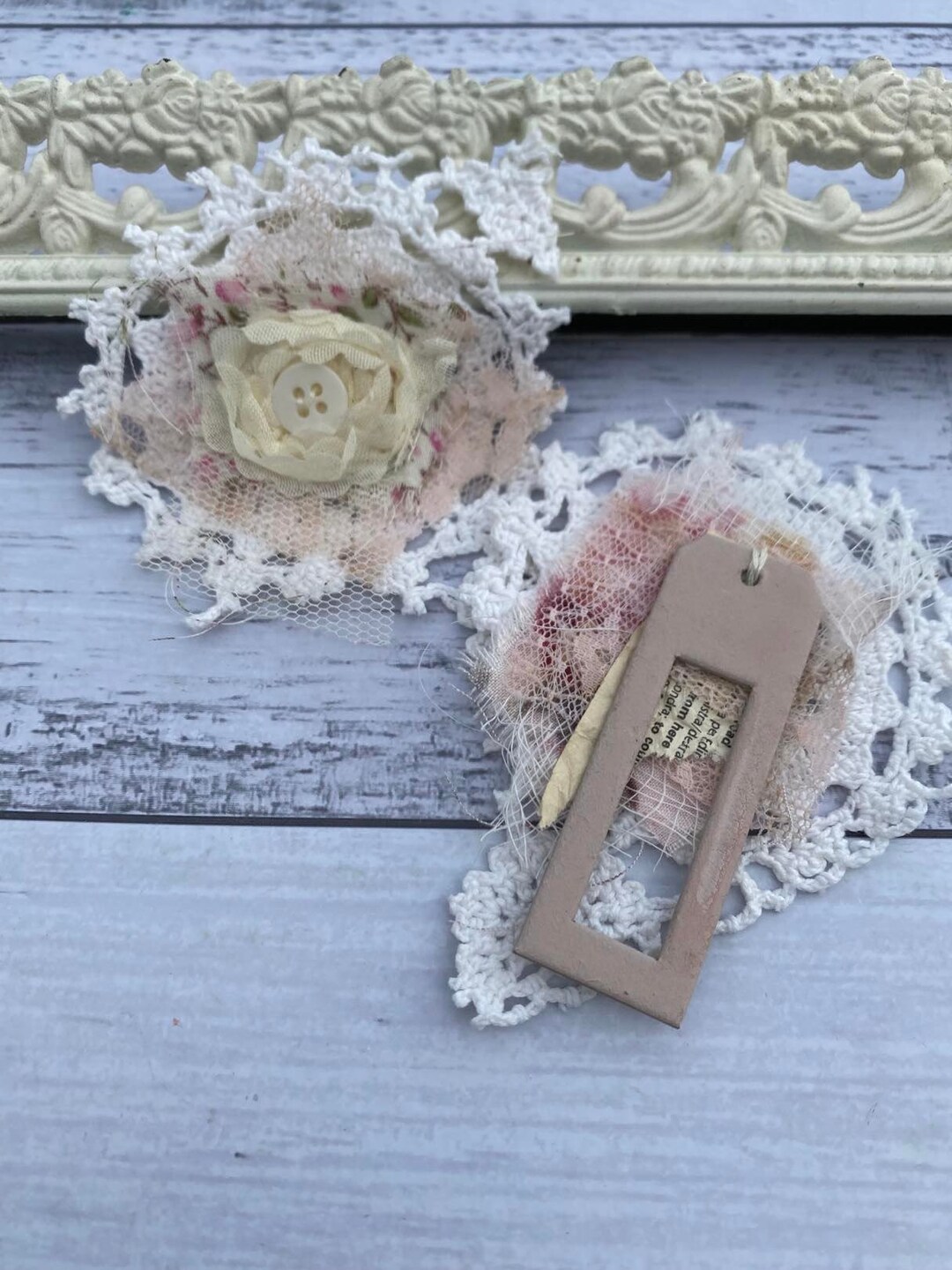 SALE - Vintage Lace Cluster With Tab Set *SALE - Etsy