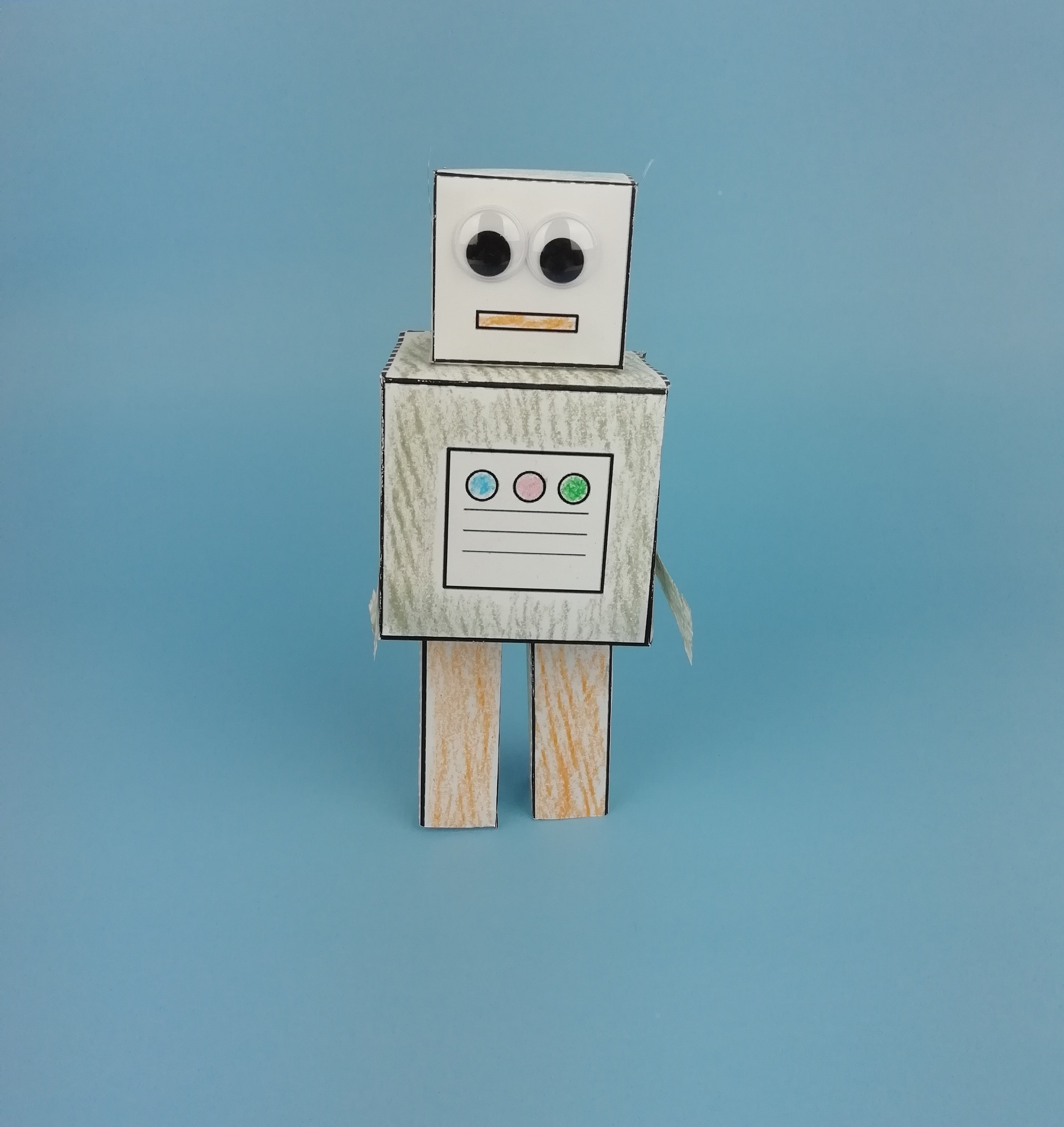 3D Robot Model – Download and Print - Etsy