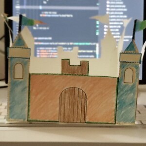 3D Castle Model, Download and Print - Etsy
