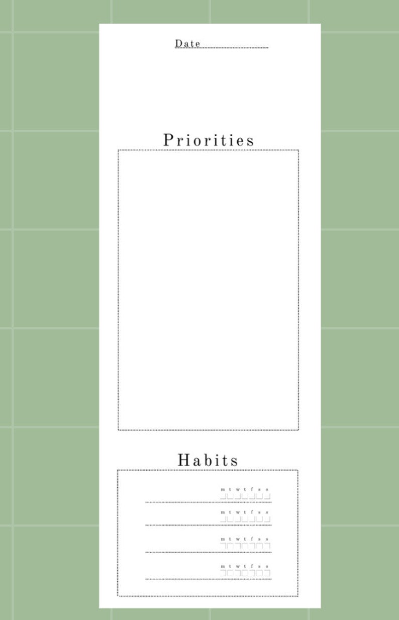 Weekly Planner Days Breakdown Template Easy to Use Digital - Etsy