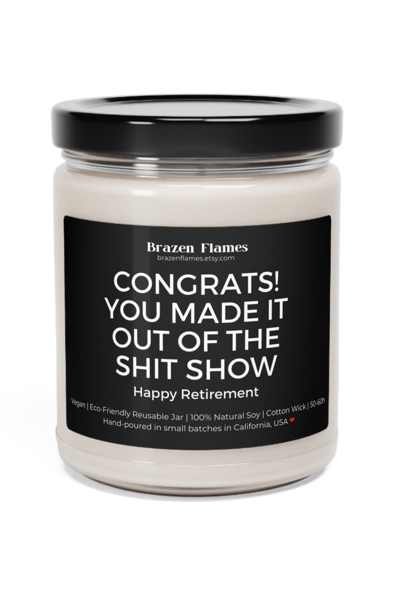 Happy Retirement You Made It Out of the Shit Show Funny Gift - Etsy
