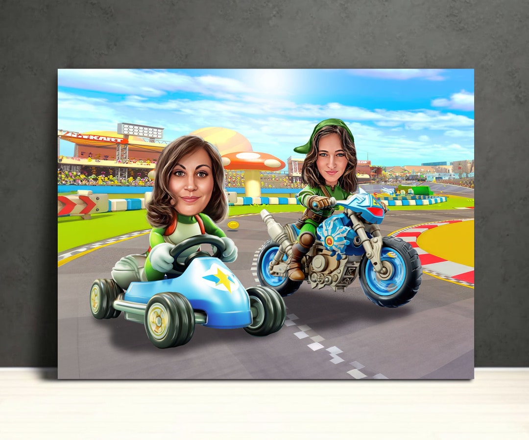Super Mario Family Portrait, Best Gift Idea, Posters or Canvases as a ...