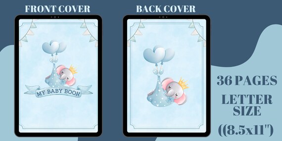 Printable Baby Book Pages /instant Download / Newborn - Etsy