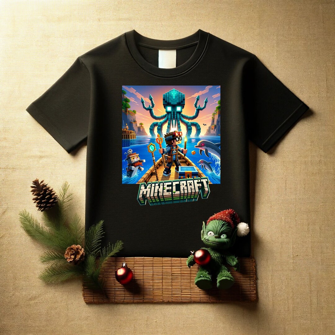 Minecraft T-shirt Design ,sublimation Designs,minecraft Tshirt Png ...
