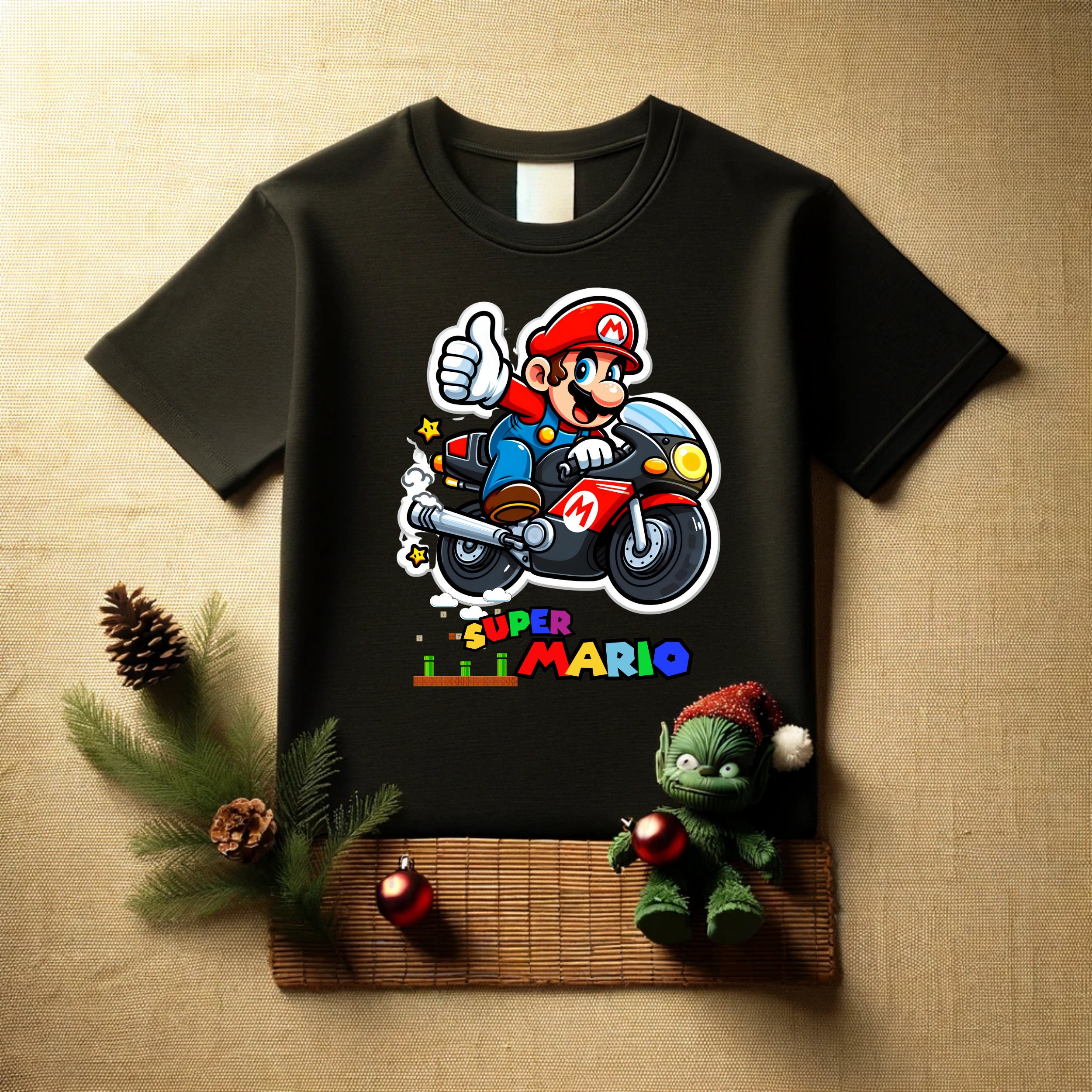 Super Mario T-shirt Design Kid,png File, Funny Kid Design,printable ...