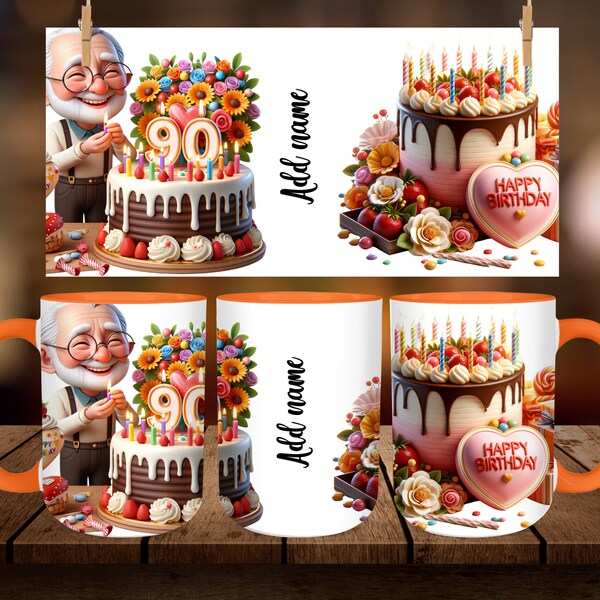 90th Birthday Mug - Etsy