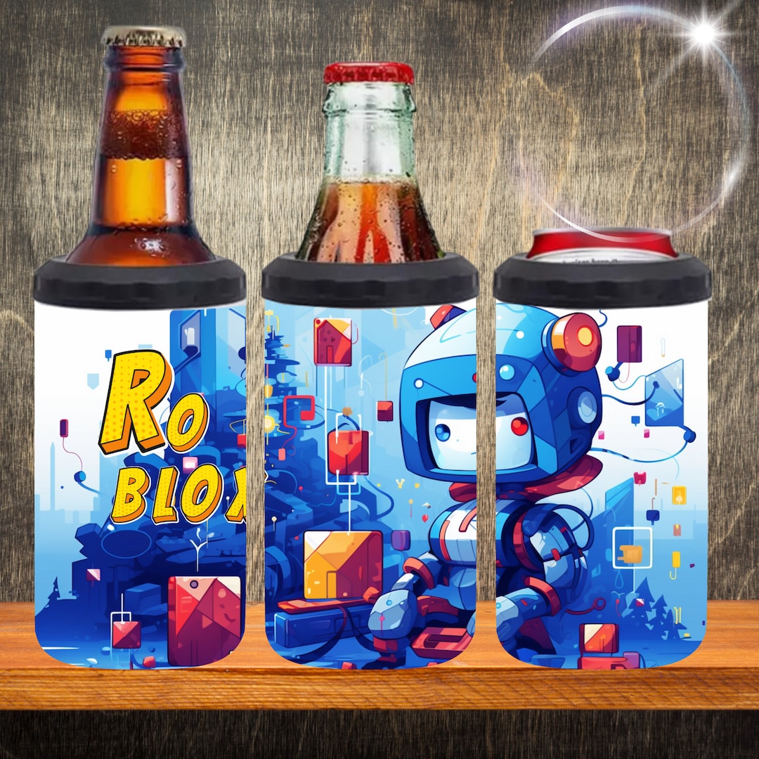 Roblox, 16oz Can Cooler , 4 in 1 Can Cooler Wrap, Can Cooler Wrap Png ...