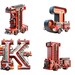 3D Fire Truck A-Z Alphabet, Letters Png, Alphabet Png, Instant Download ...
