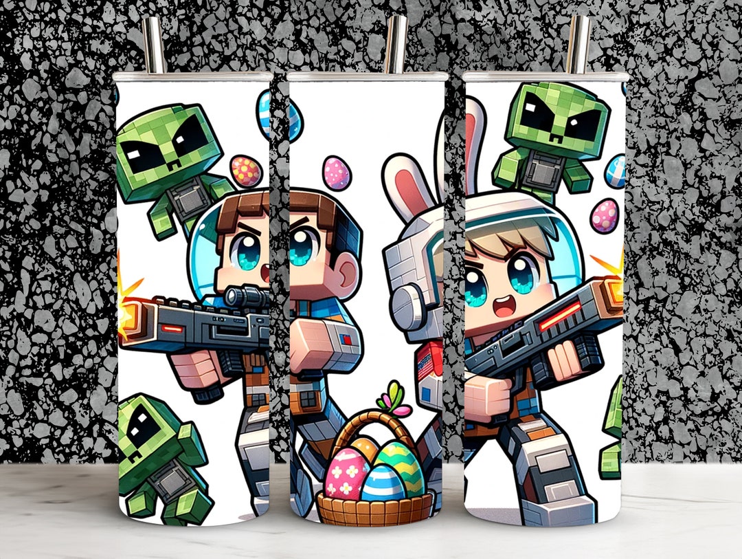 Minecraft Tumbler Wrap, 20oz Minecraft Tumbler Design Wrap, Adventure ...