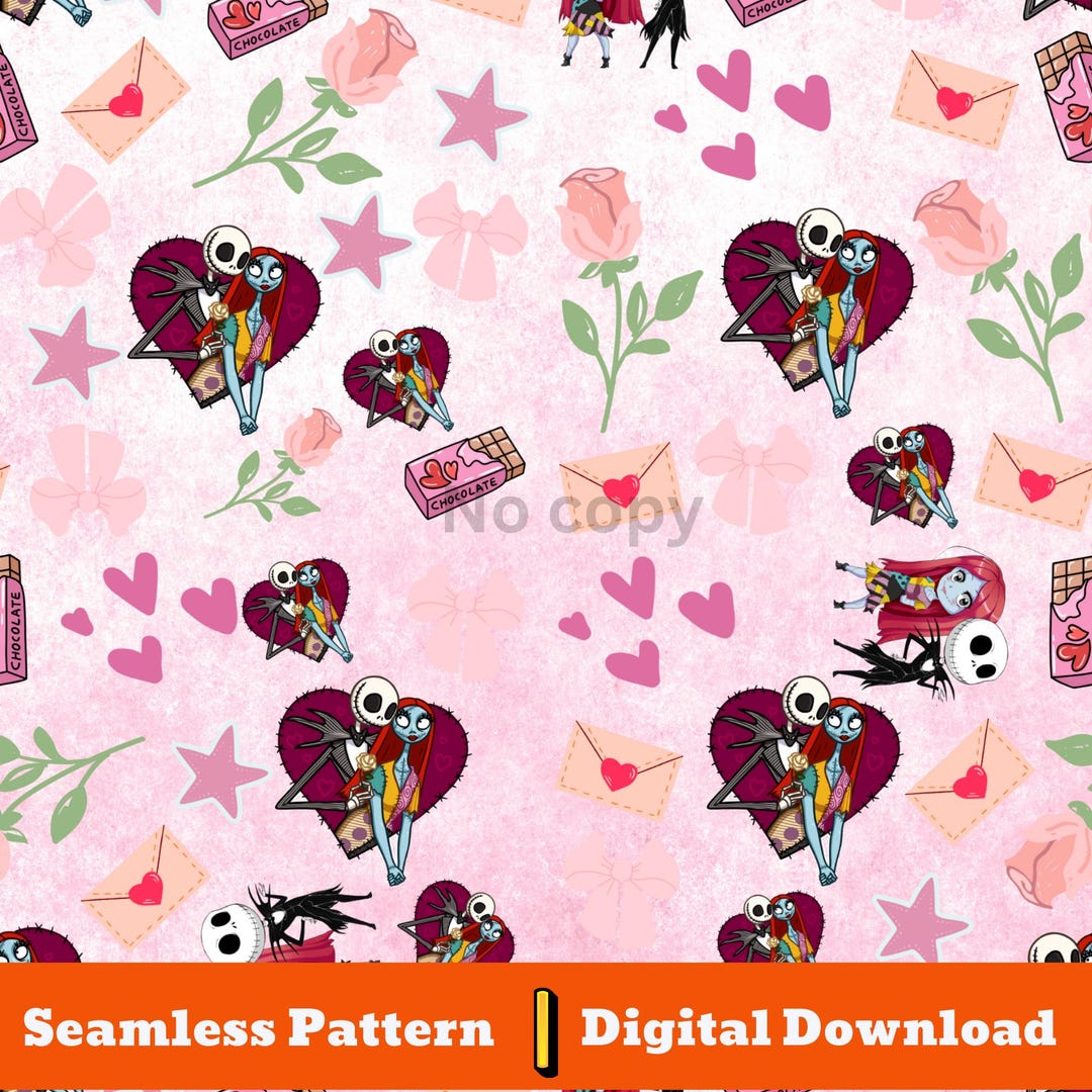 Valentine ,seamless Patterns for Kids, Seamless Pattern Files, Seamless ...