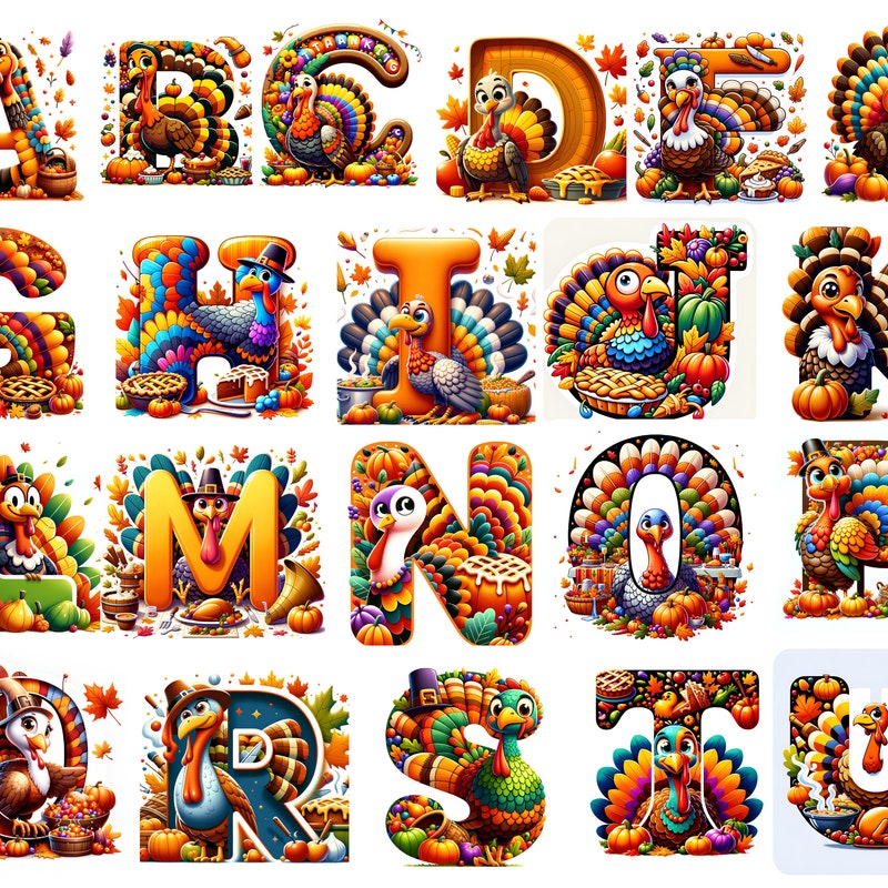 Thanksgiving Letters - Etsy