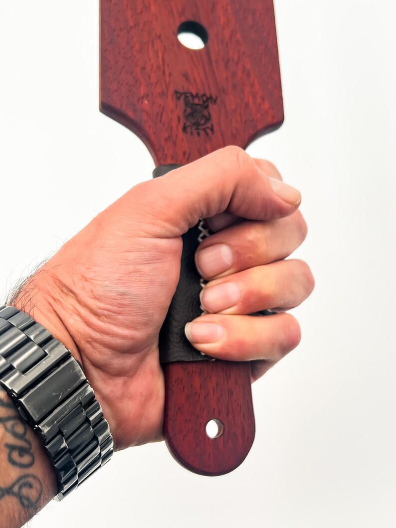 Banshee Paddle african Padauk Wood - Etsy