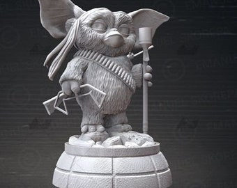 Gremlin 3D Printer STL File High Quality Gremlin STL File 3D - Etsy