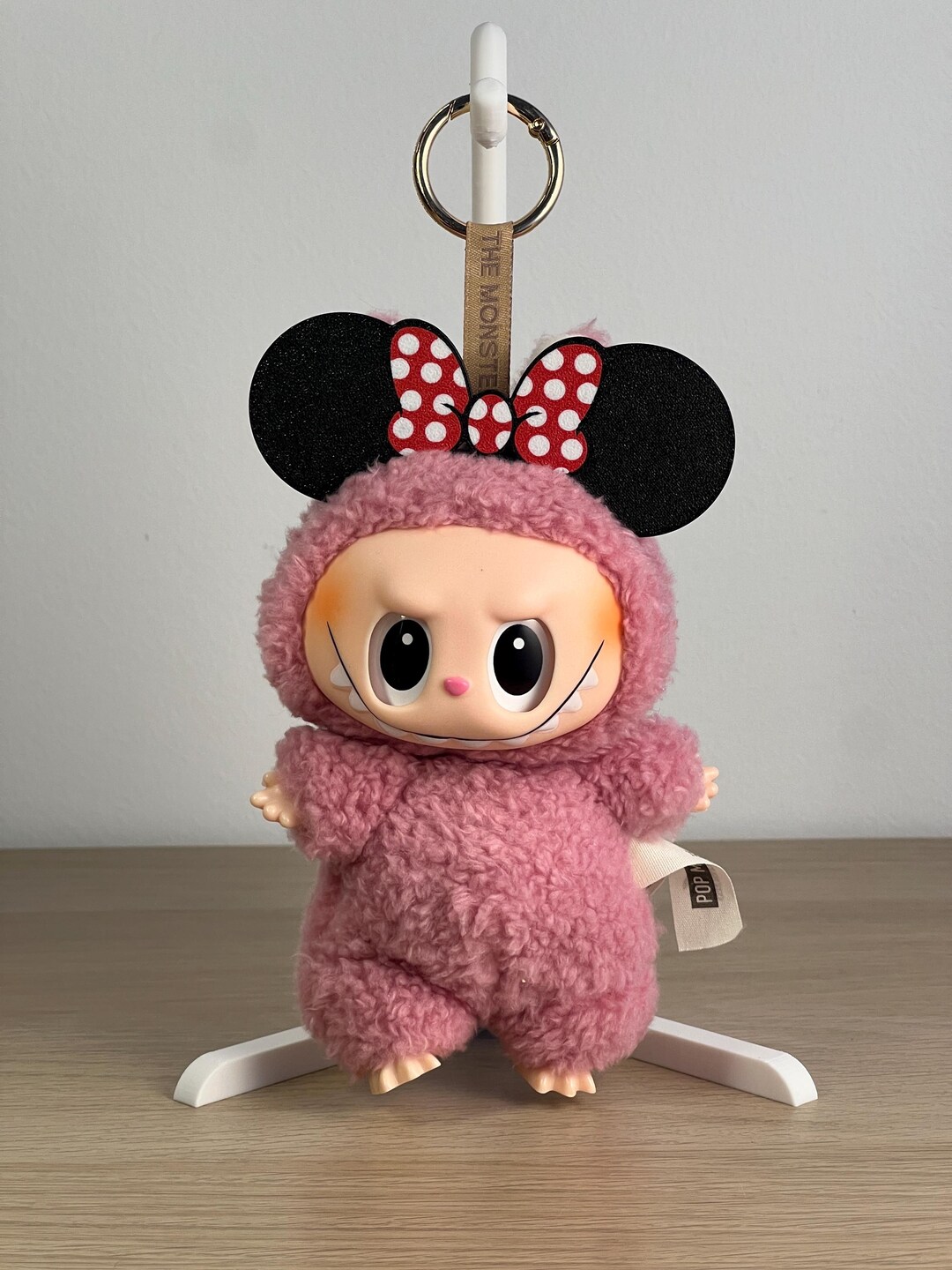 Pop Mart Labubu Hat | MINNIE MOUSE EARS | the Monsters | Plush Doll ...