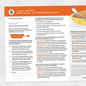 Printable Resource IDDSI Level 5 Minced and Moist - Etsy