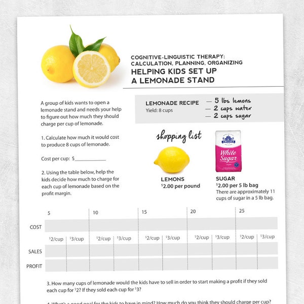 Lemonade Stand Plans - Etsy