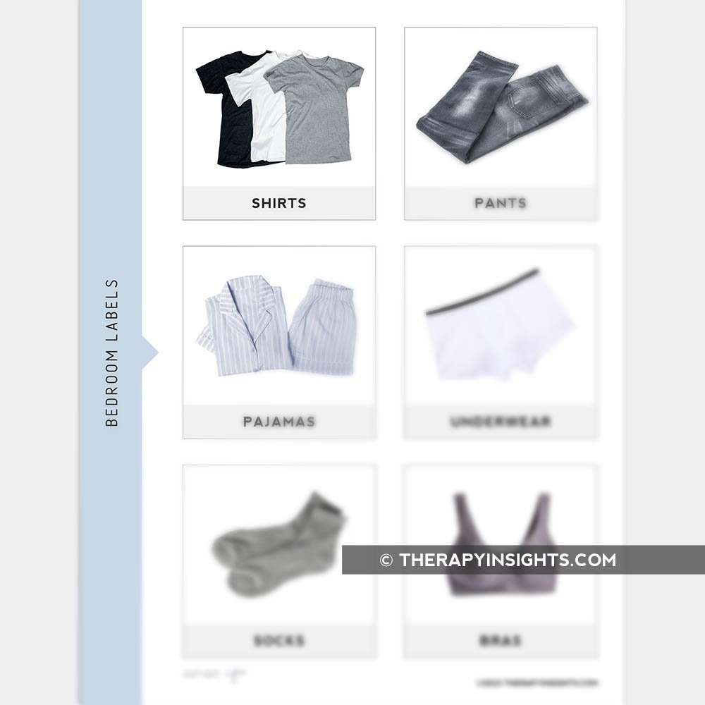 Printable Resource ADL Storage Labels - Etsy