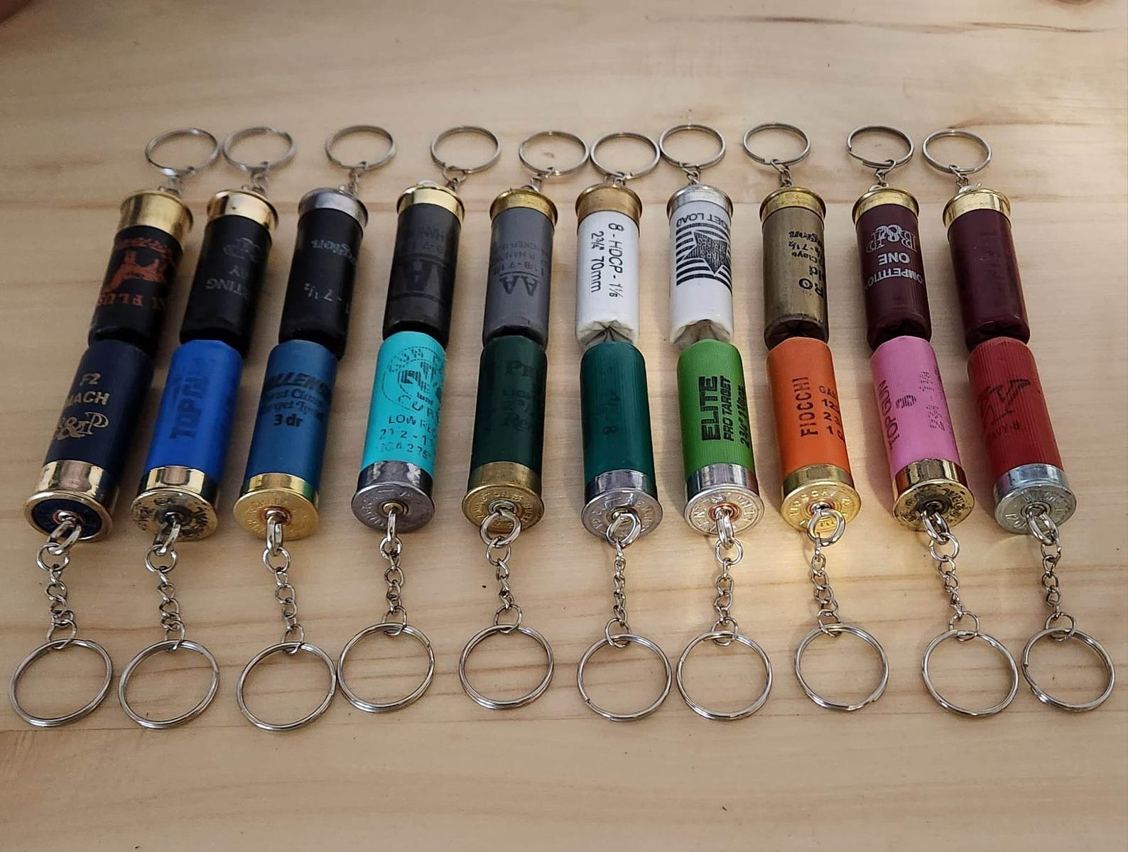 12ga Shell Keychains - Etsy