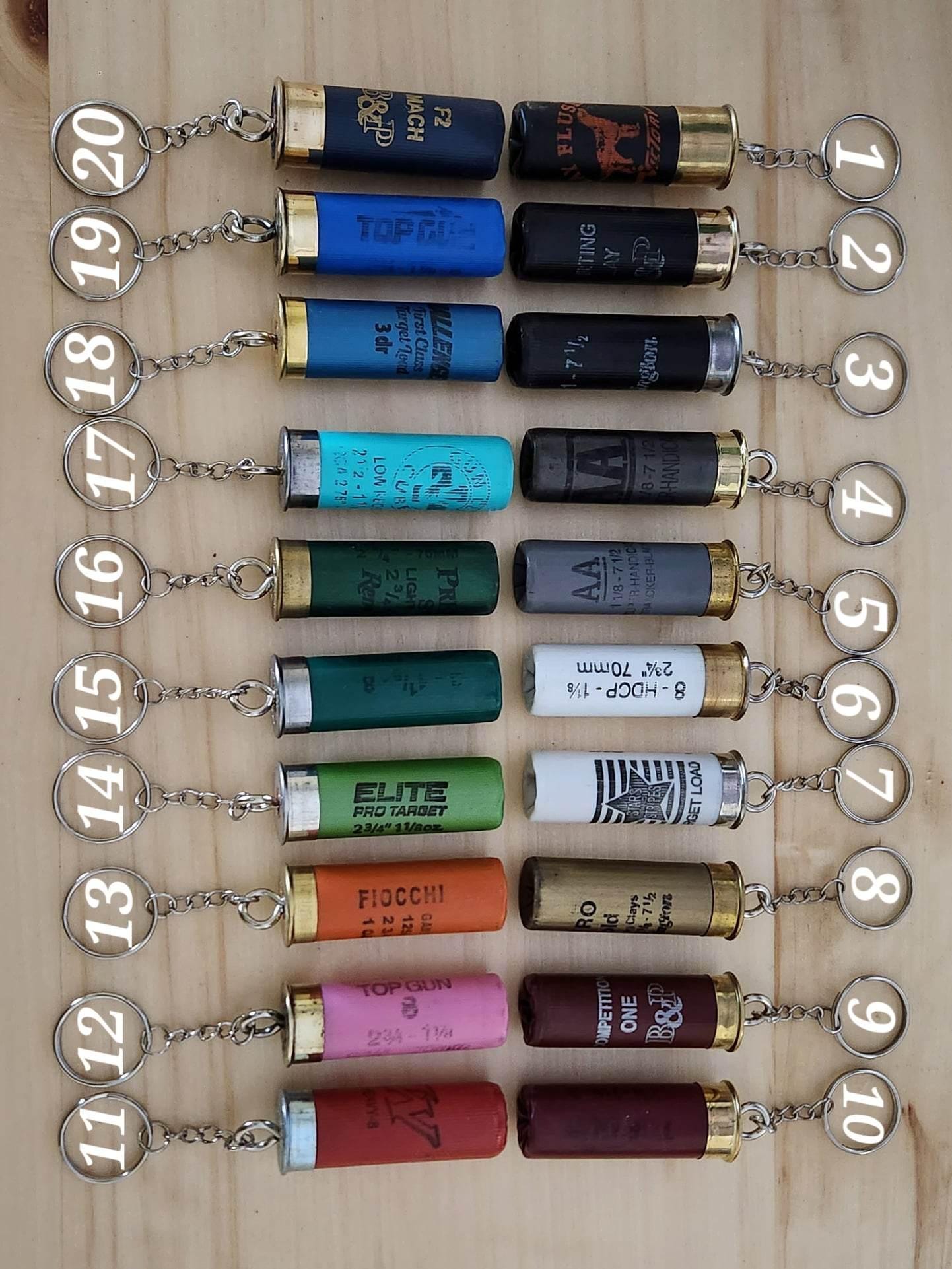 12ga Shell Keychains - Etsy