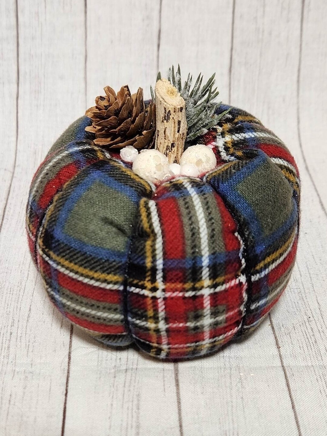 The Highlander Fabric Pumpkin - Etsy