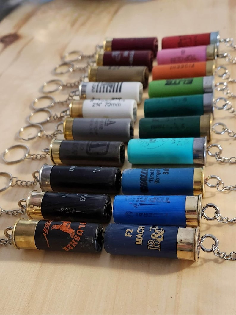 12ga Shell Keychains - Etsy