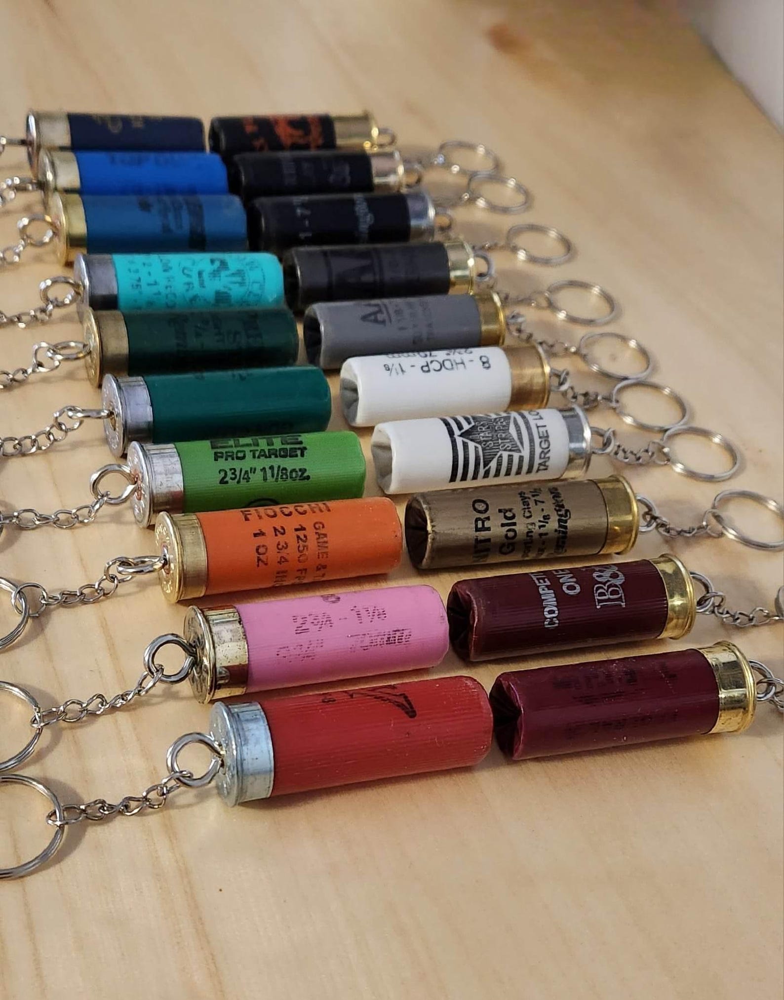12ga Shell Keychains - Etsy