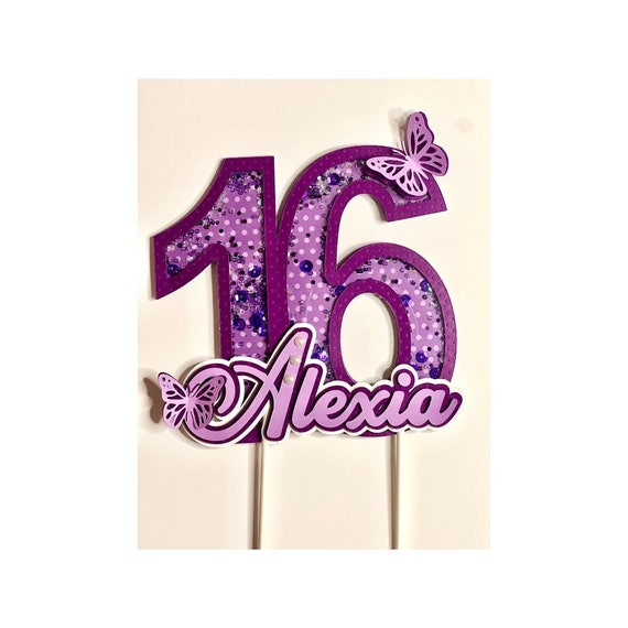 Cake Topper Topper Girls Cupcake Topper Decor Birthday - Etsy