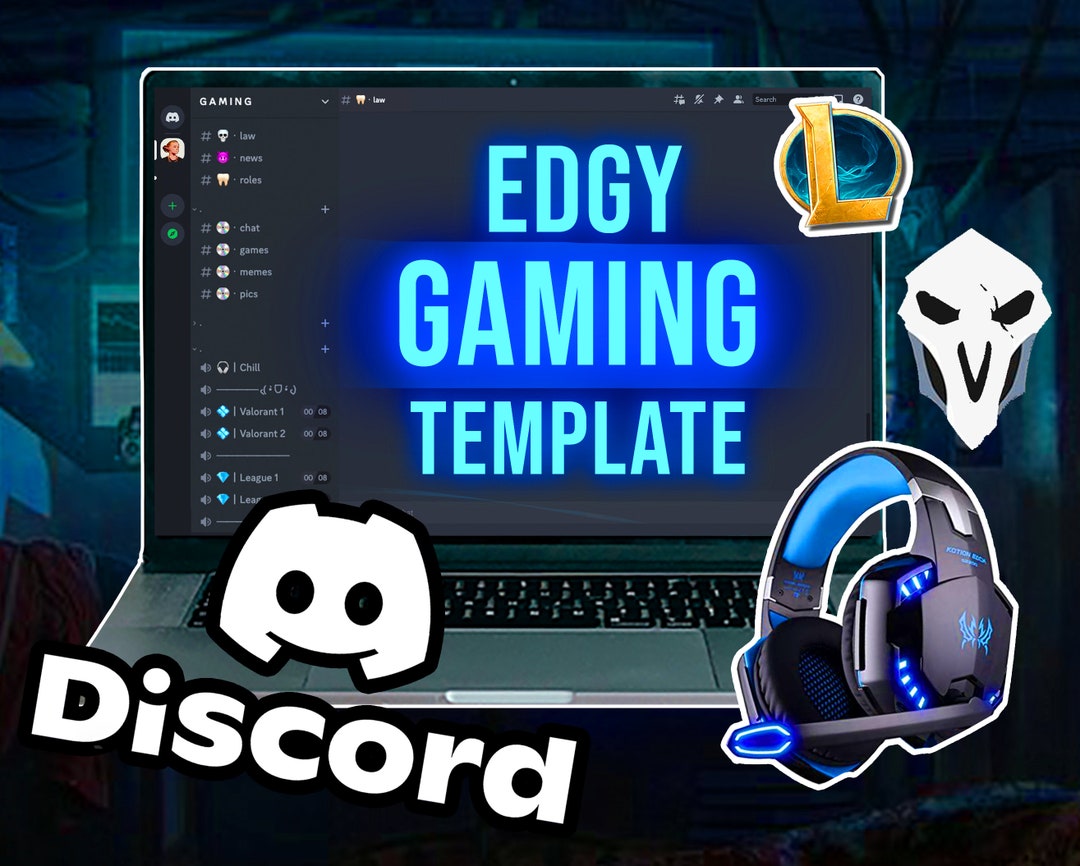 RAINBOW Aesthetic Discord Server Template Streamer & Content Creator ...