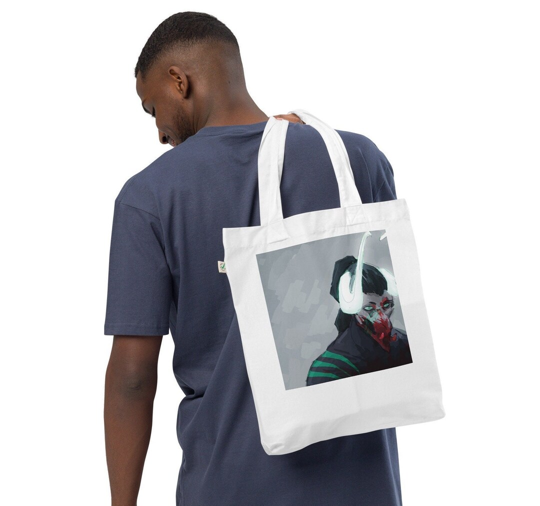 Tari Dragon Warrior Tote Bag Scary Fantasy Dragon, Furry Bag, Creepy ...