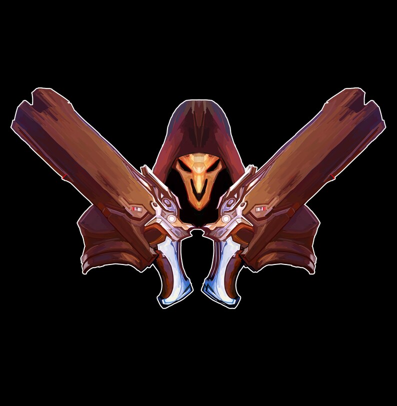 SVG Overwatch Reaper Design High Quality PNG PSD Jpg - Etsy