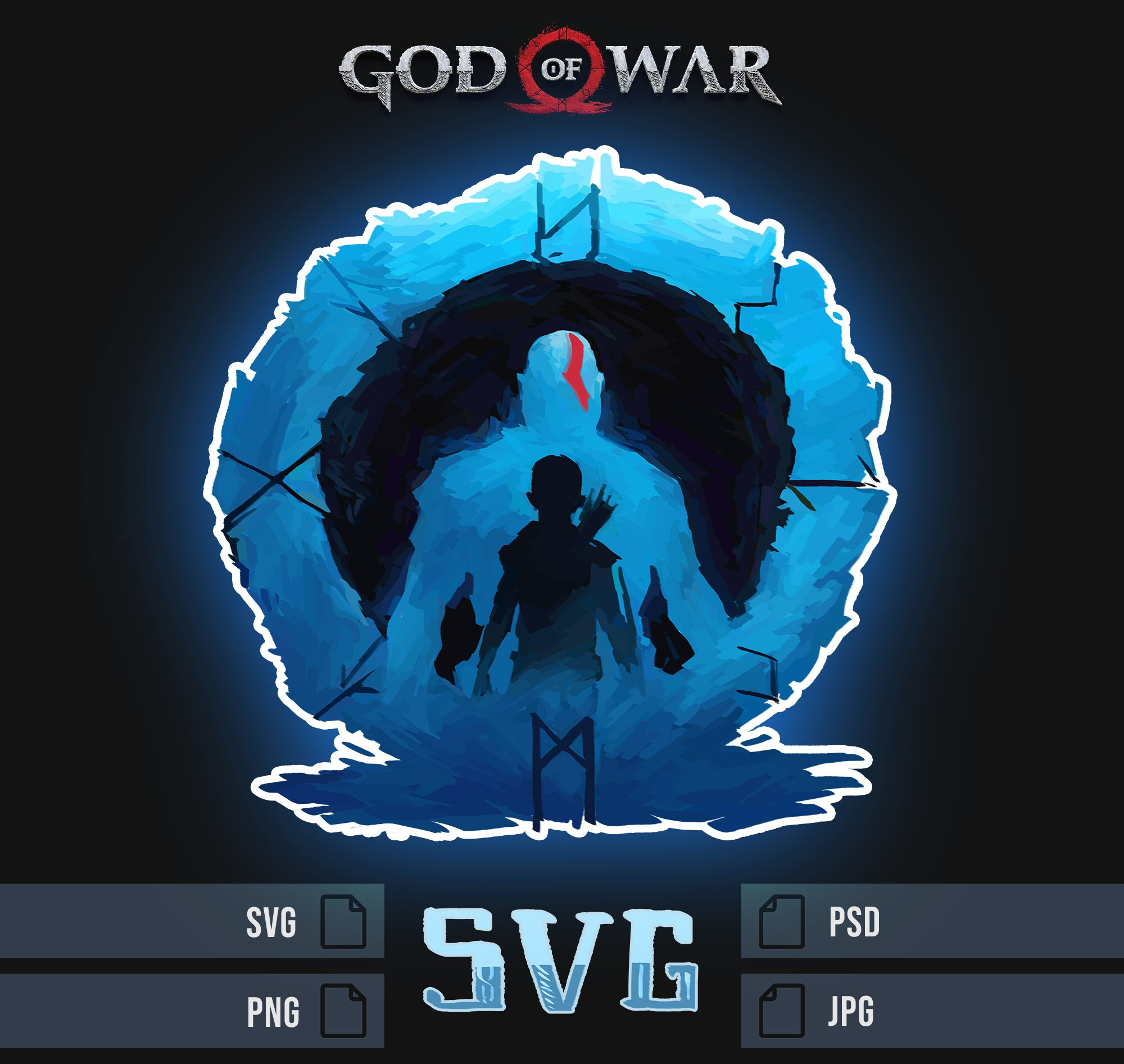 God Of War Logo Vector