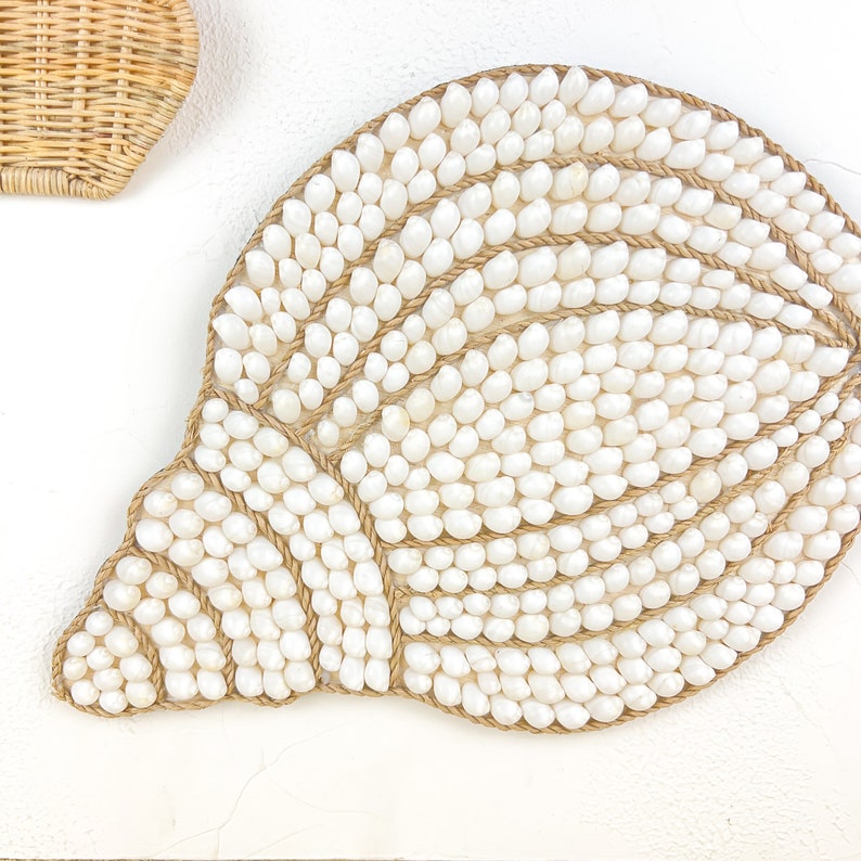 Sea Shell Nursery Wall Decor, Sea Shell Wall Hanging, Snail Wall Decor ...