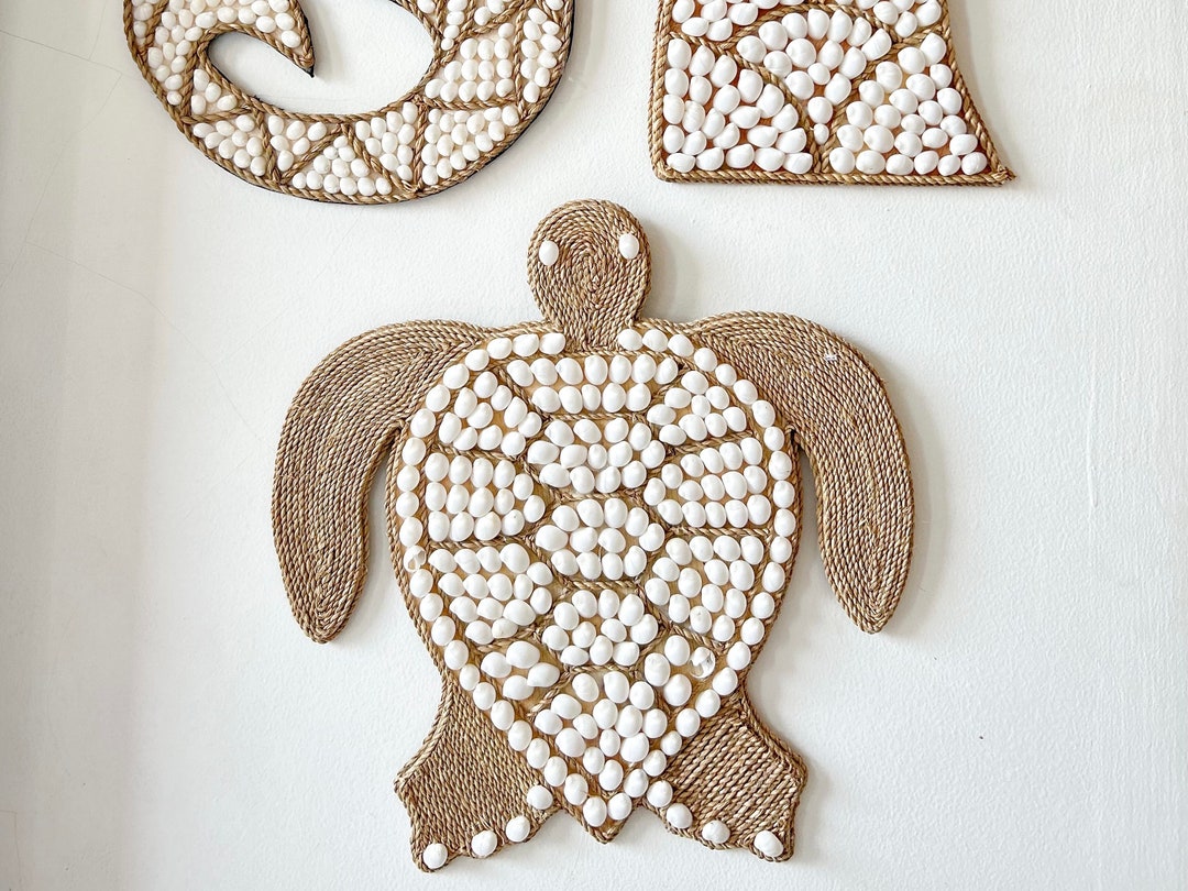 Turtle Nursery Decor, Shell Nursery Decor, Childrens Wall Decor, Ocean ...