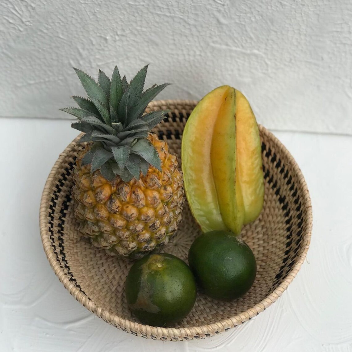 Rattan Bowl, Fruit Bowl, Woven Fruit Basket, Bread Basket, Natural ...