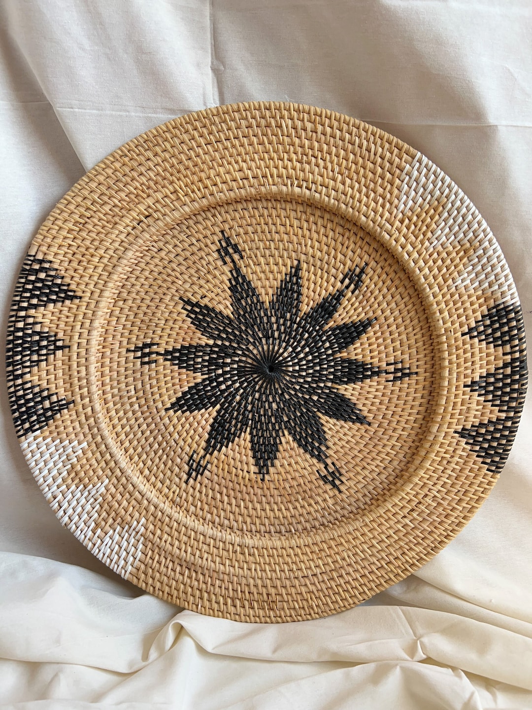 Rattan Wall Decor Natural Wall Hanging Large Wall Hanging - Etsy