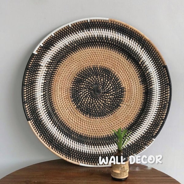Rattan Wall Decor - Etsy