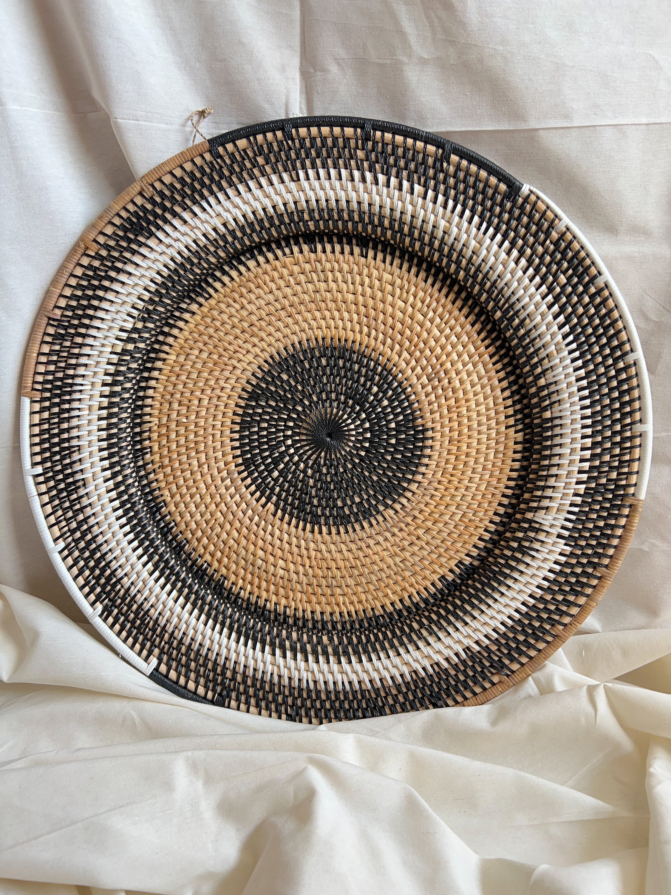 Rattan Wall Decor Round Rattan Decor Wall Hanging Large Wall Hanging ...