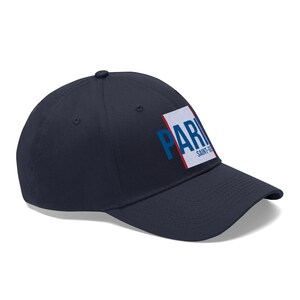 Paris Saint-germain Embroided Twill Cap, PSG Unisex 6-panel Twill Cap ...