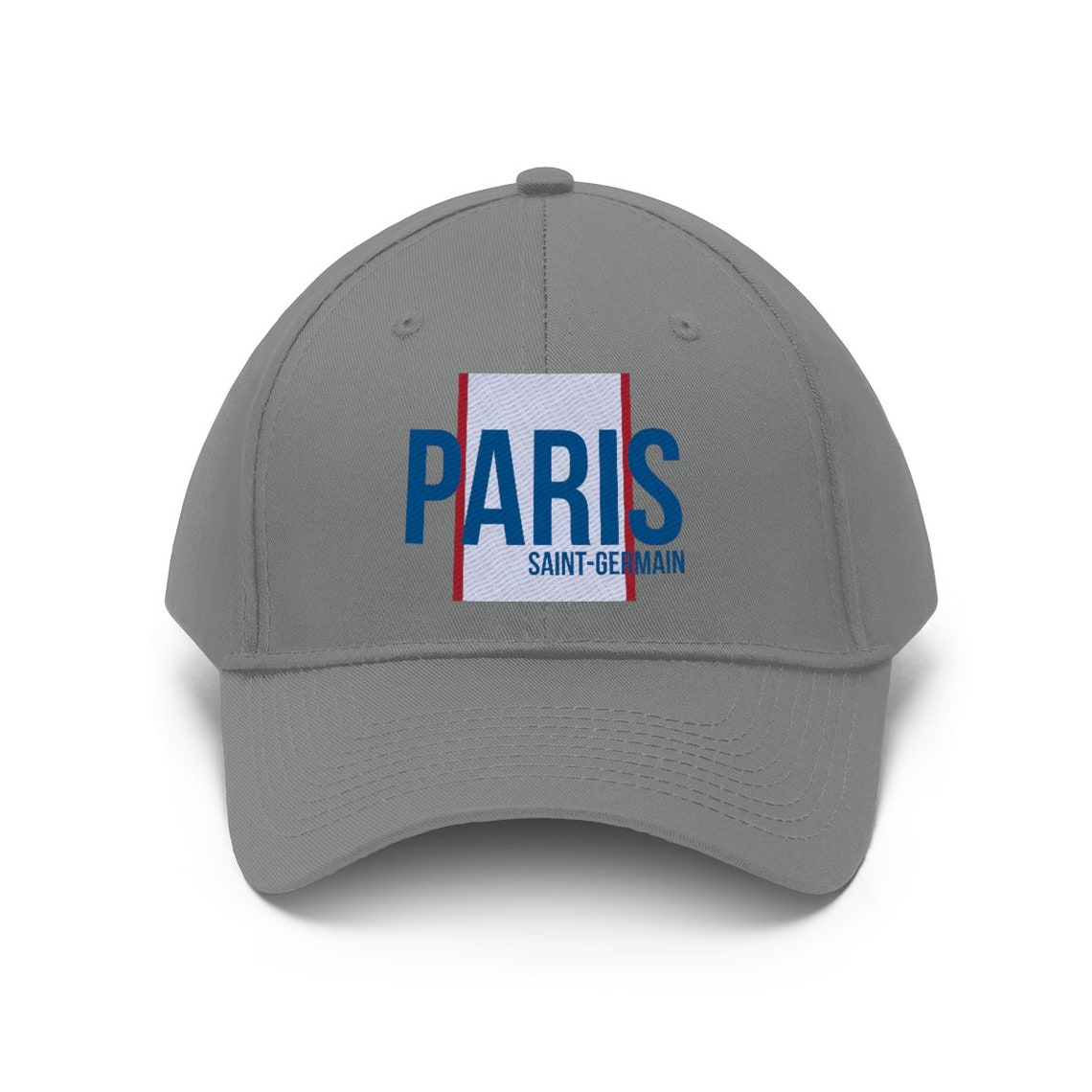 Paris Saint-germain Embroided Twill Cap, PSG Unisex 6-panel Twill Cap ...