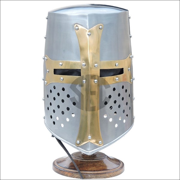 Medieval Fantasy Crusader Helmet - Etsy