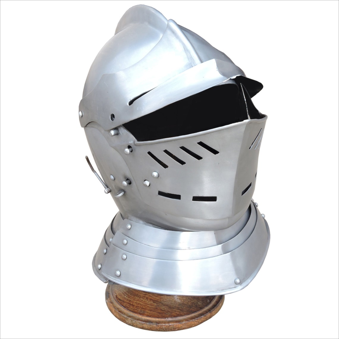 Medieval Closed Face Helmet - Etsy