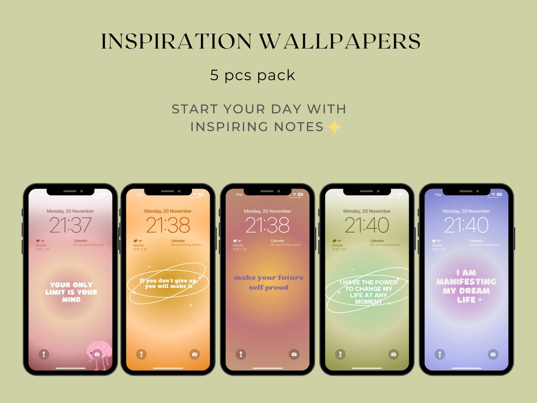 Inspiring Wallpapers Affirmation Wallpapers Motivational Wallpapers ...