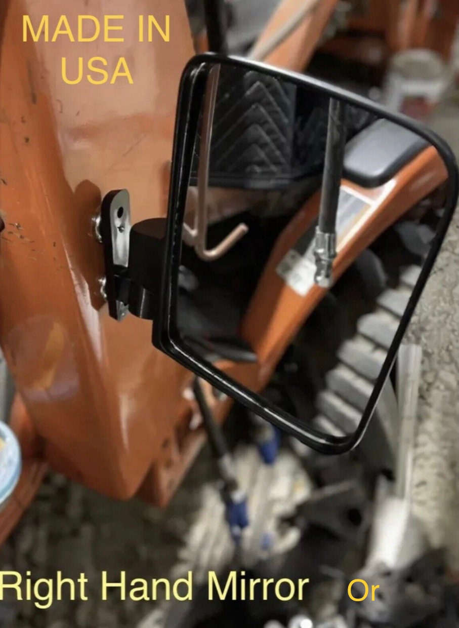 1- SET OF 556lb Magnetic Tractor Mirrors for Kubota John Deere Case IHI ...