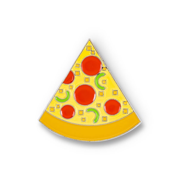 Pizza Enamel Pin - Etsy