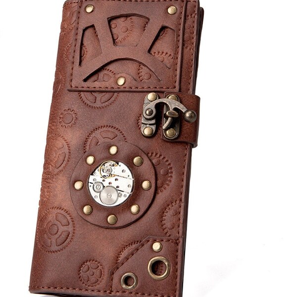 Steampunk Wallet - Etsy