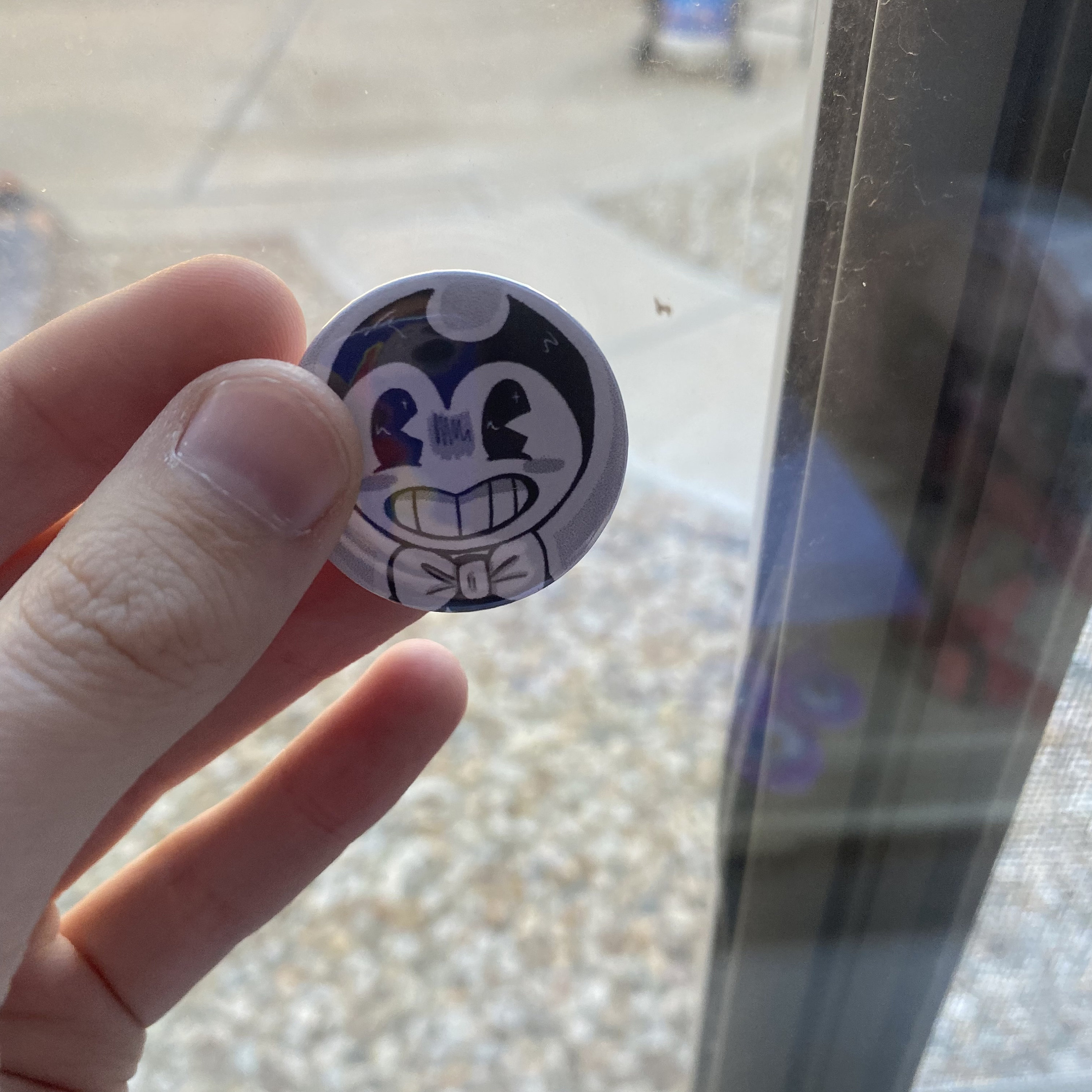 Bendy and the Ink Machine Button // Batim Horror Game Button - Etsy